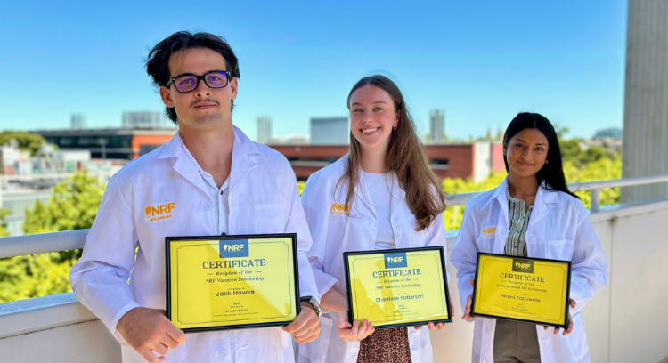 Empowering the Next Generation of Neuroscientists - 3 NRF Vacation Scholarships Awarded to ...